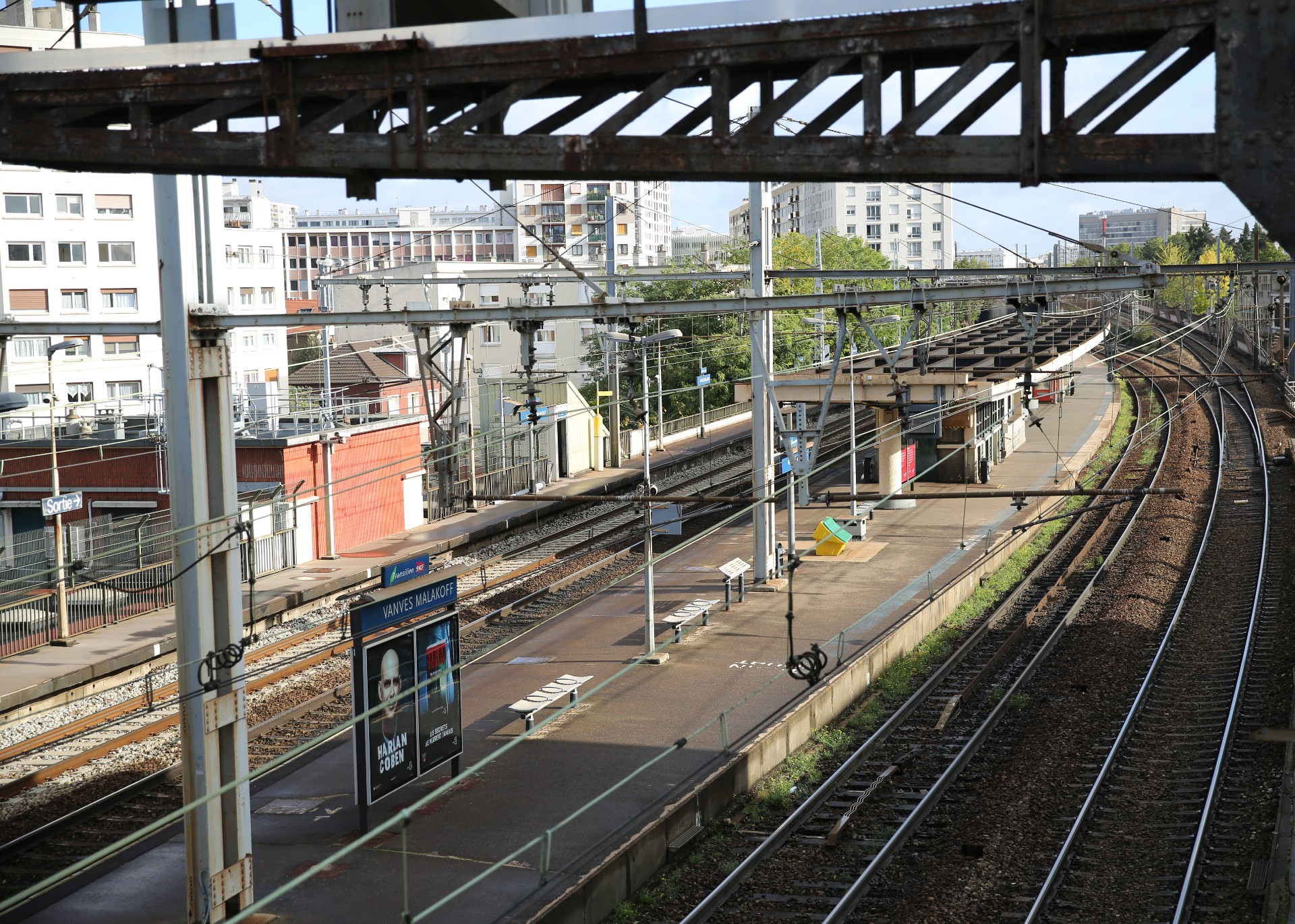 Opération de renouvellement des voies sur la ligne N – Ville de Vanves.fr